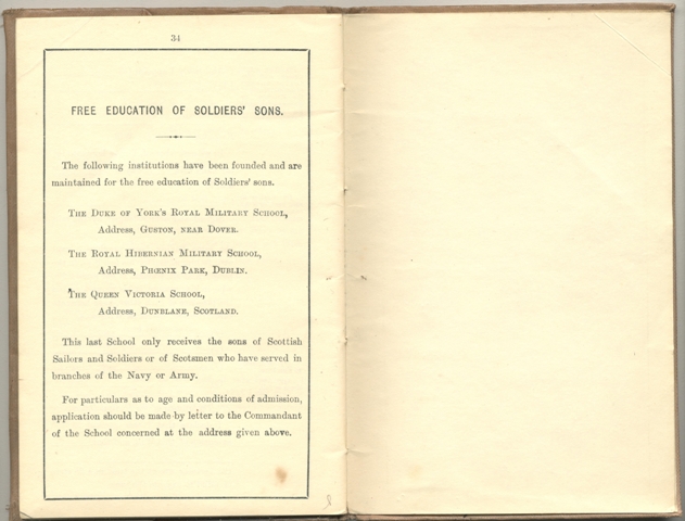 Soldiers Small Book - Bexhill Museum