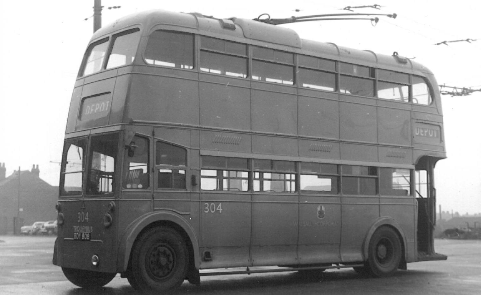 Walsall Trolley Buses - Bexhill Museum