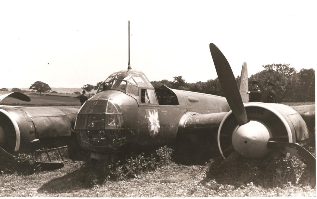 Junkers JU88 Bomber at Buckholt Farm - Bexhill Museum